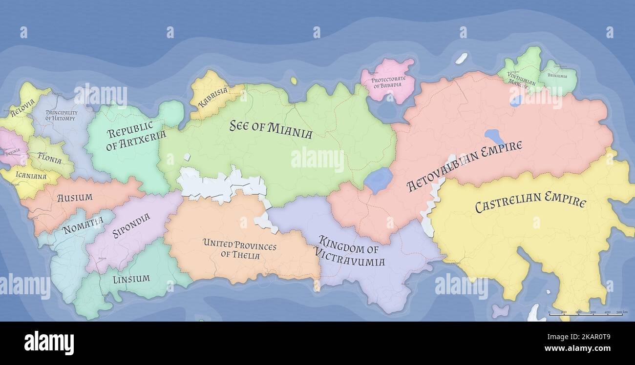 Digital fantasy map hi-res stock photography and images - Alamy