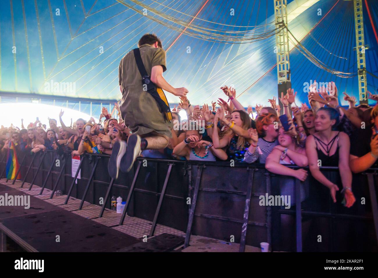 English singer and songwriter Declan McKenna performs live at Reading ...