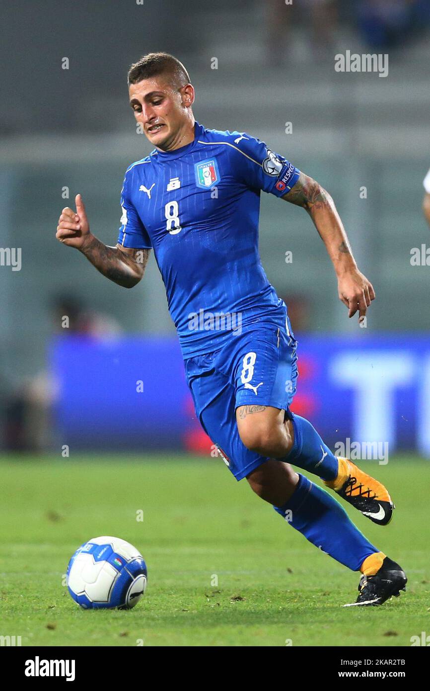 Marco Verratti of Italy during the FIFA World Cup 2018 qualification ...