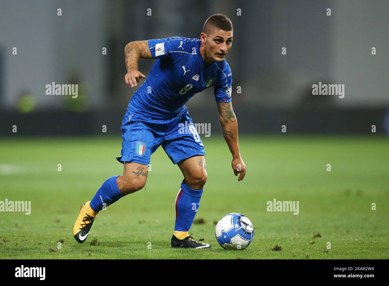Marco Verratti of Italy during the FIFA World Cup 2018 qualification ...