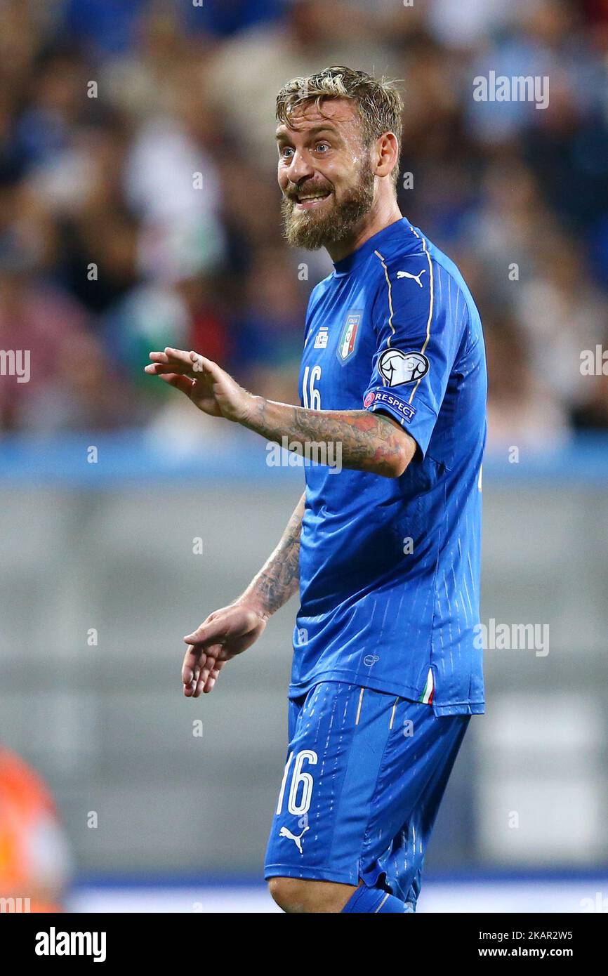 Daniele De Rossi of Italy during the FIFA World Cup 2018 qualification ...