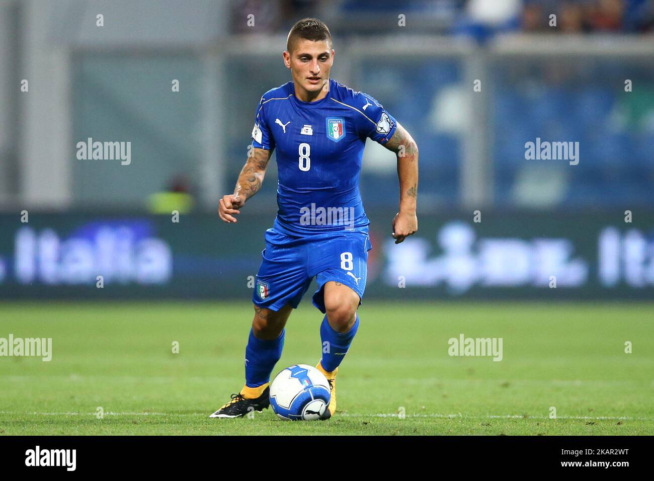 Marco Verratti of Italy during the FIFA World Cup 2018 qualification ...