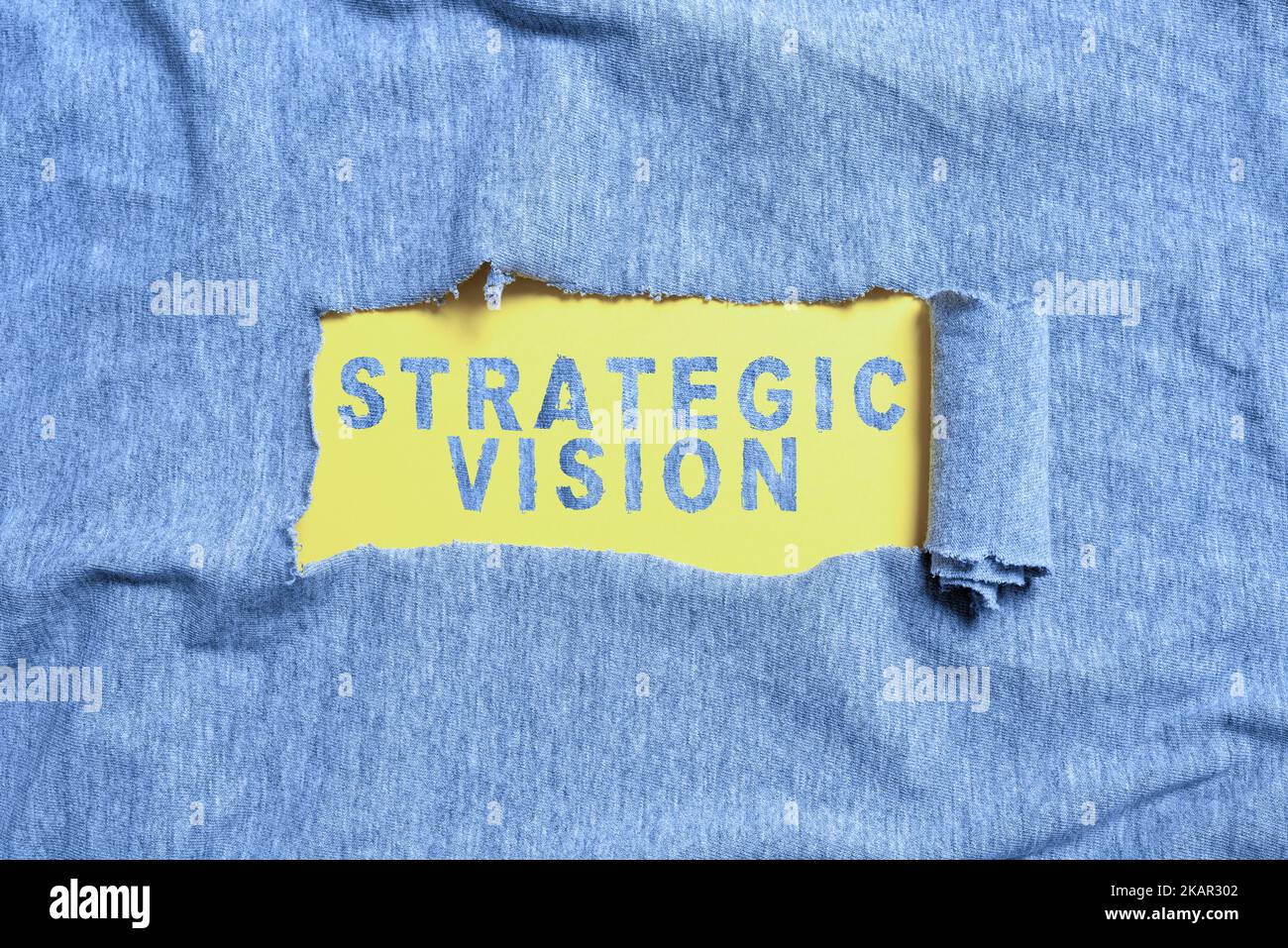 Handwriting text Strategic Vision. Business idea data mining and ...