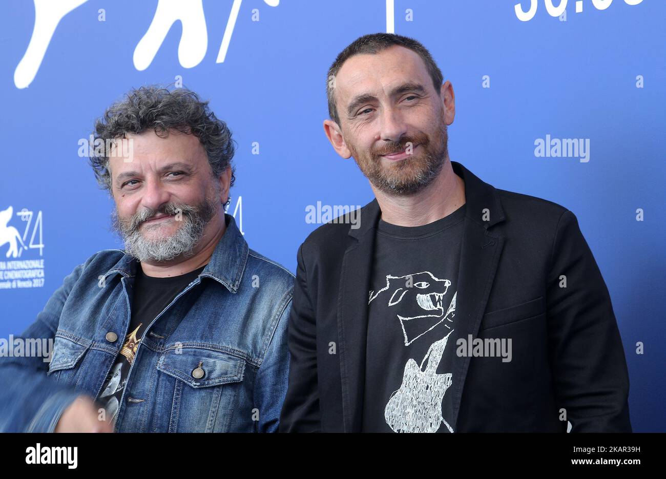 Marco Manetti and Antonio Manetti attend the 'Ammore E Malavita ...