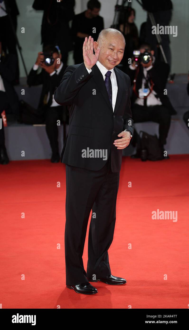 Venice, Italy. 08 September, 2017. John Woo walk the red carpet ahead ...