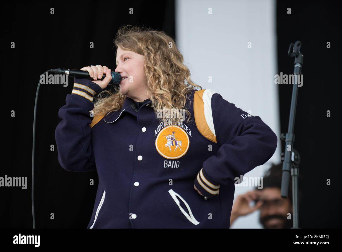English poet, spoken-word artist and playwright Kate Tempest performs ...