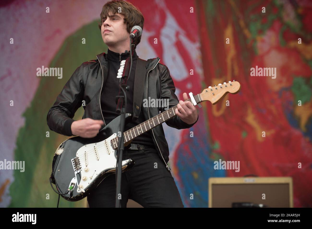 Enghish singer and songwriter Jake Bugg performs on stage at ...