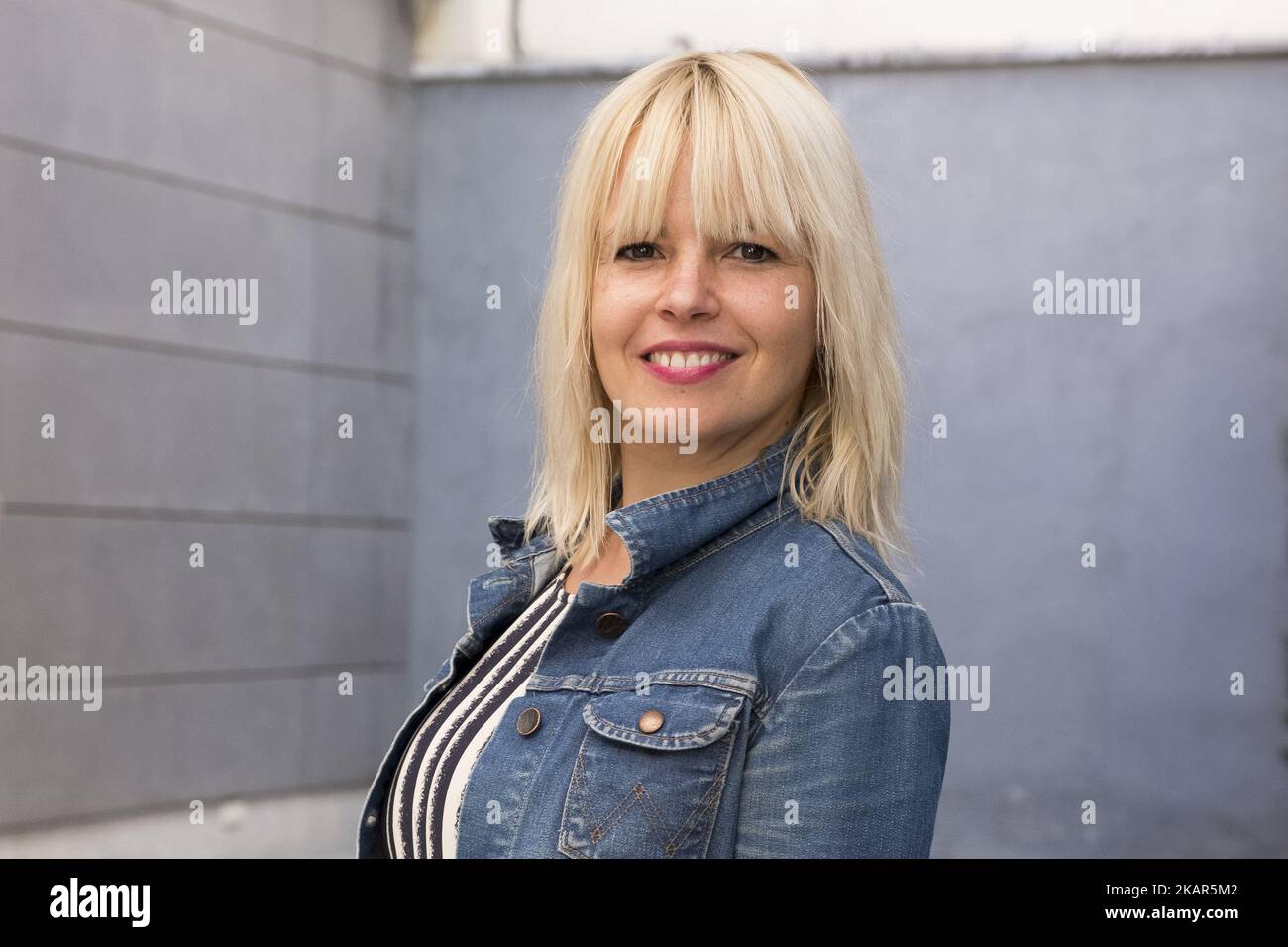 Actress Lluvia Rojo attends the '16 kilometros' cinema festival press ...