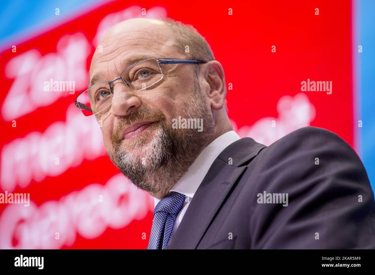 Chairman and Chancellor Candidate of the Social Democratic Party (SPD ...