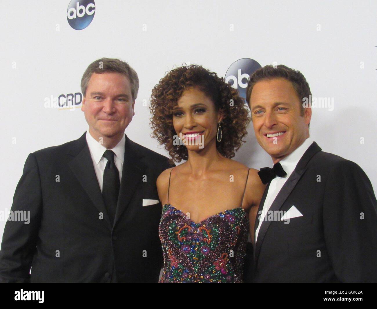 Chris Harrison, Sage Steele and Sam Haskell attend the 2018 Miss ...