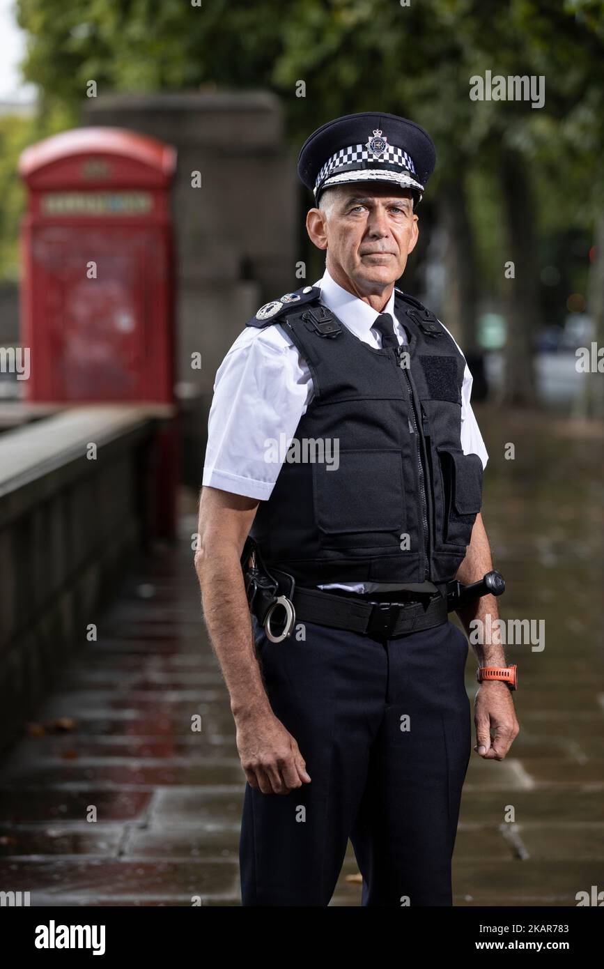 Chief Constable Andy Marsh, chief executive officer of the College of ...
