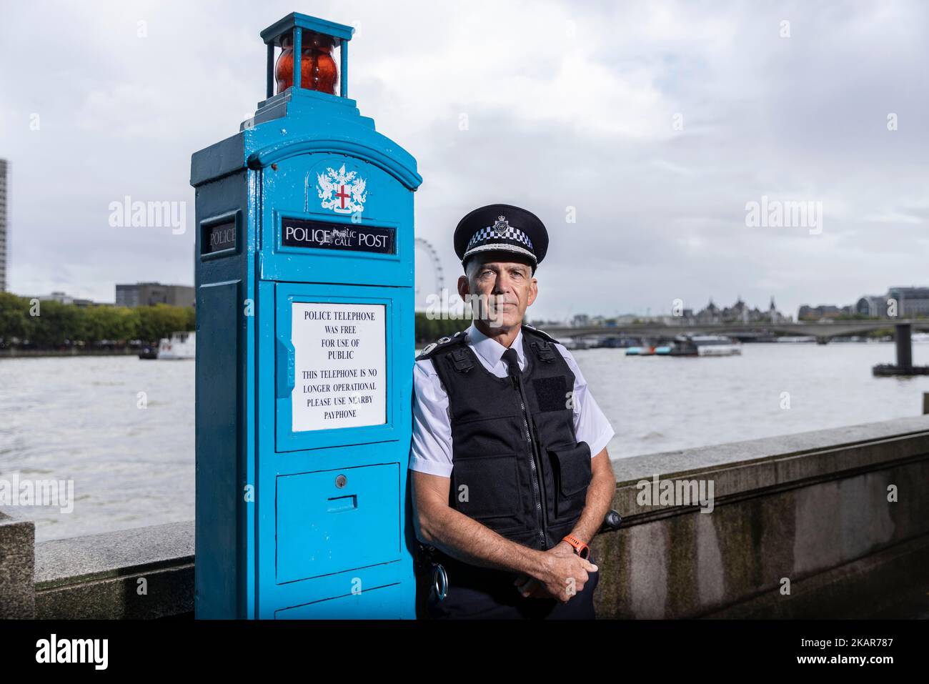 Chief Constable Andy Marsh, chief executive officer of the College of ...