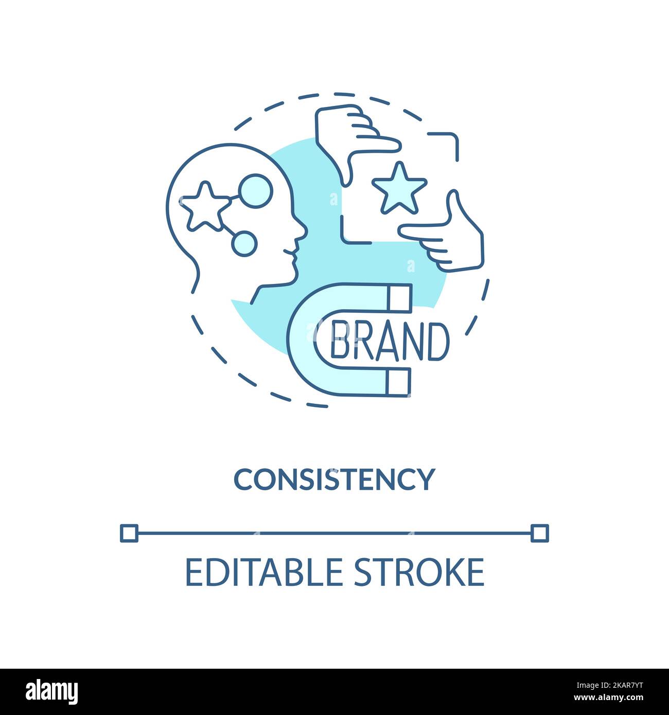 Consistency principle Stock Vector Images - Alamy