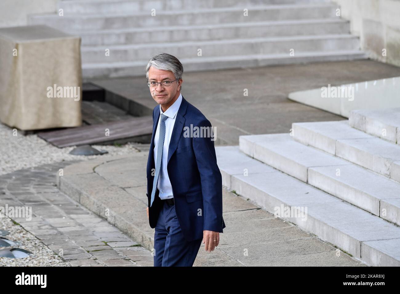 BNP Paribas' general director Jean-Laurent Bonnafe arrives for a ...