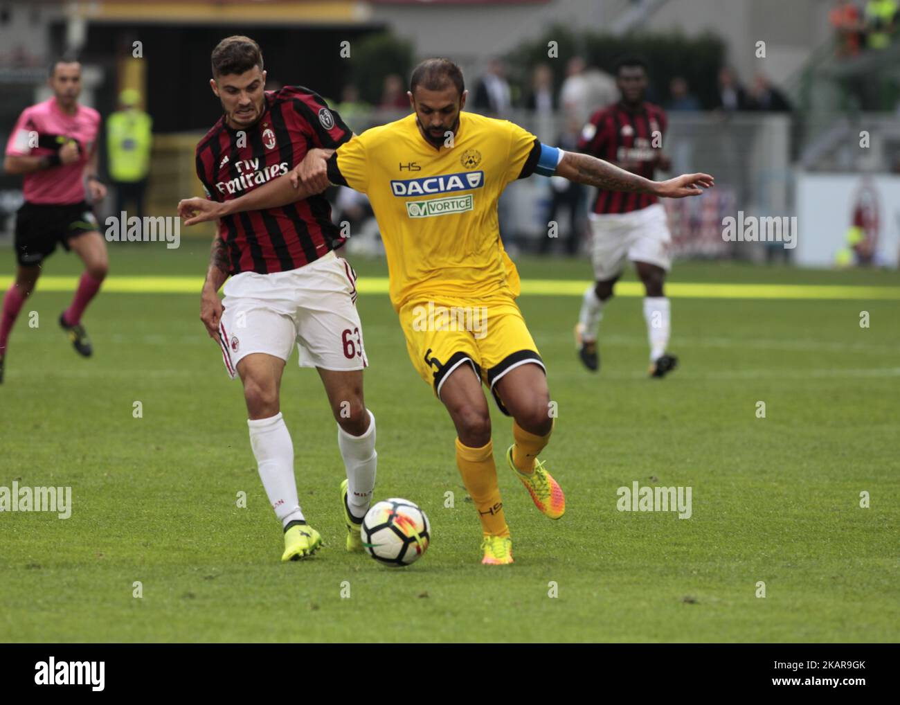 Danilo during Serie A match between Milan v Udinese, in Milan, on ...