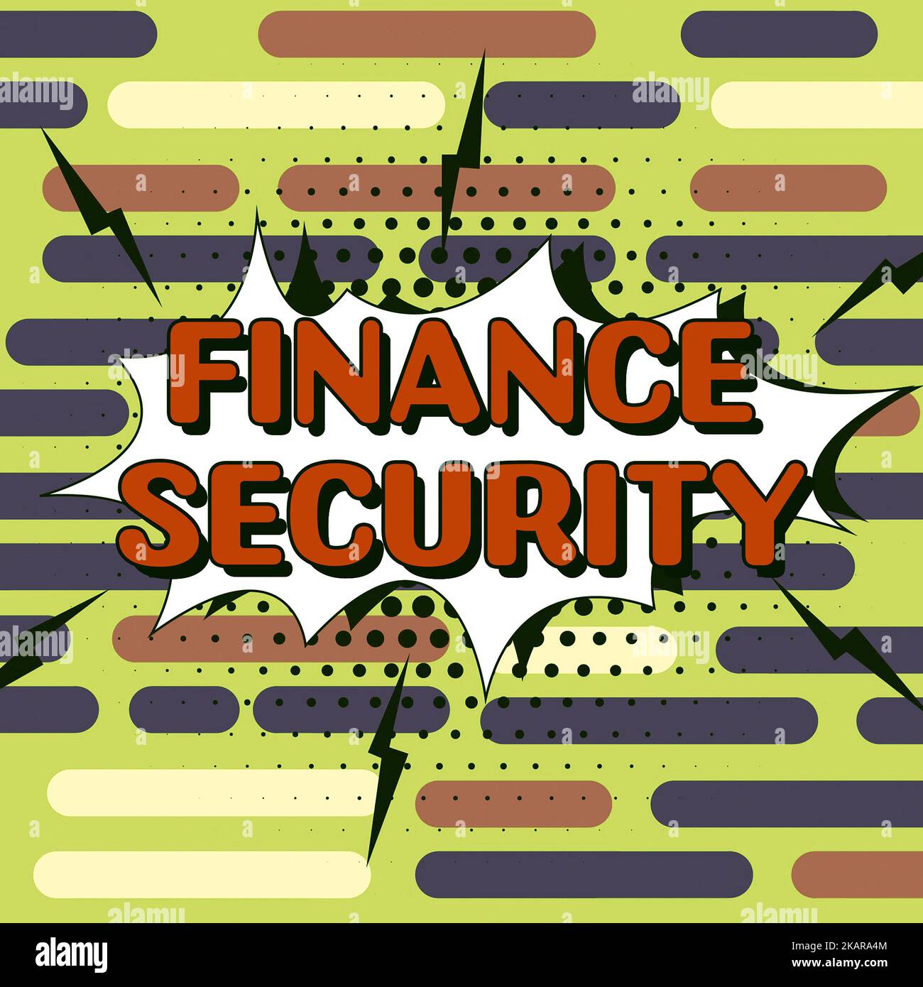 Conceptual display Finance Security. Word Written on increase in ...