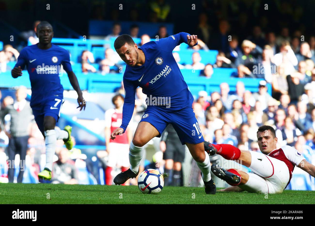 Chelsea's Eden Hazard during the Premier League match between Chelsea ...
