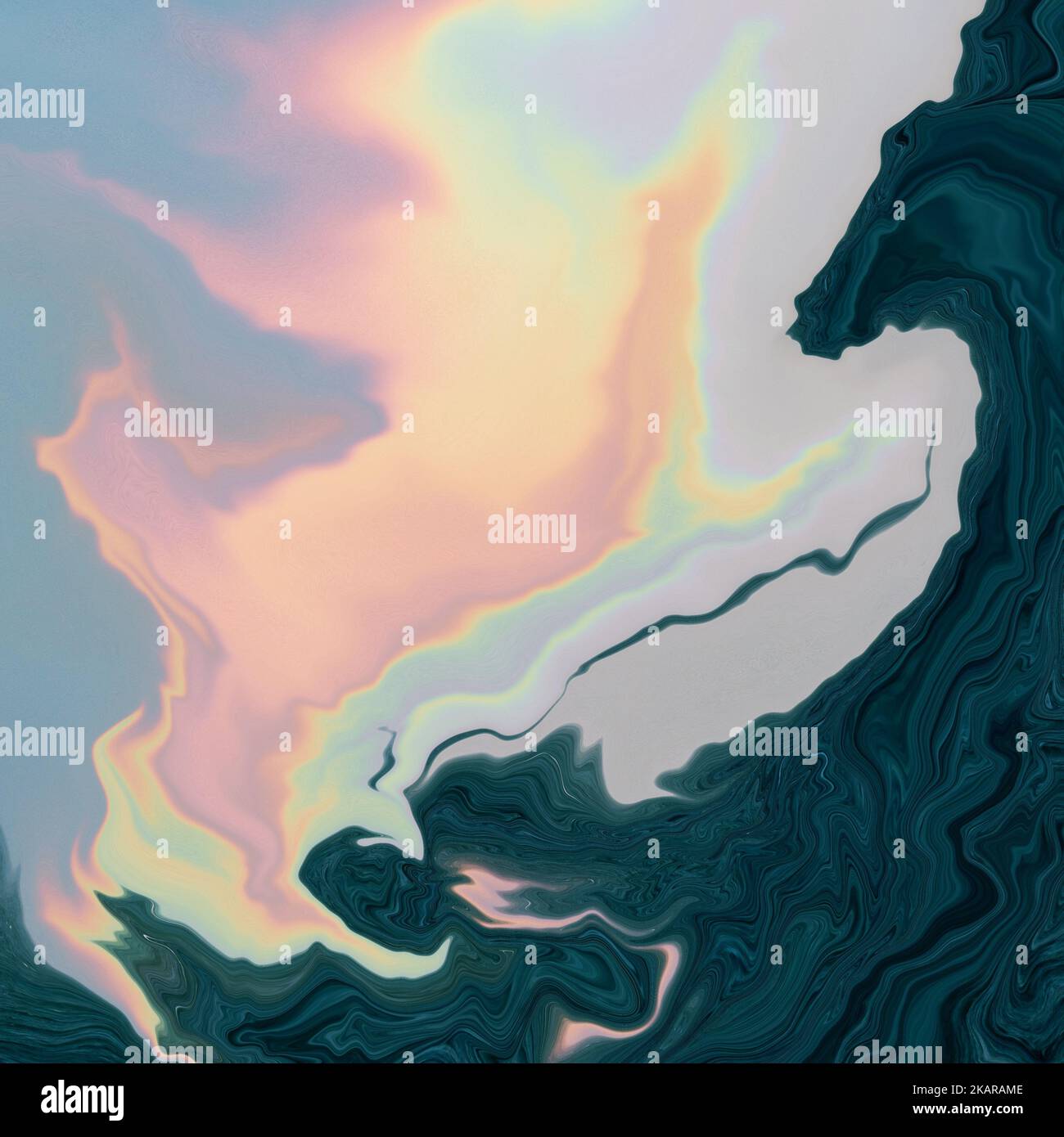 An abstract illustration of a colorful fog background digital art Stock ...