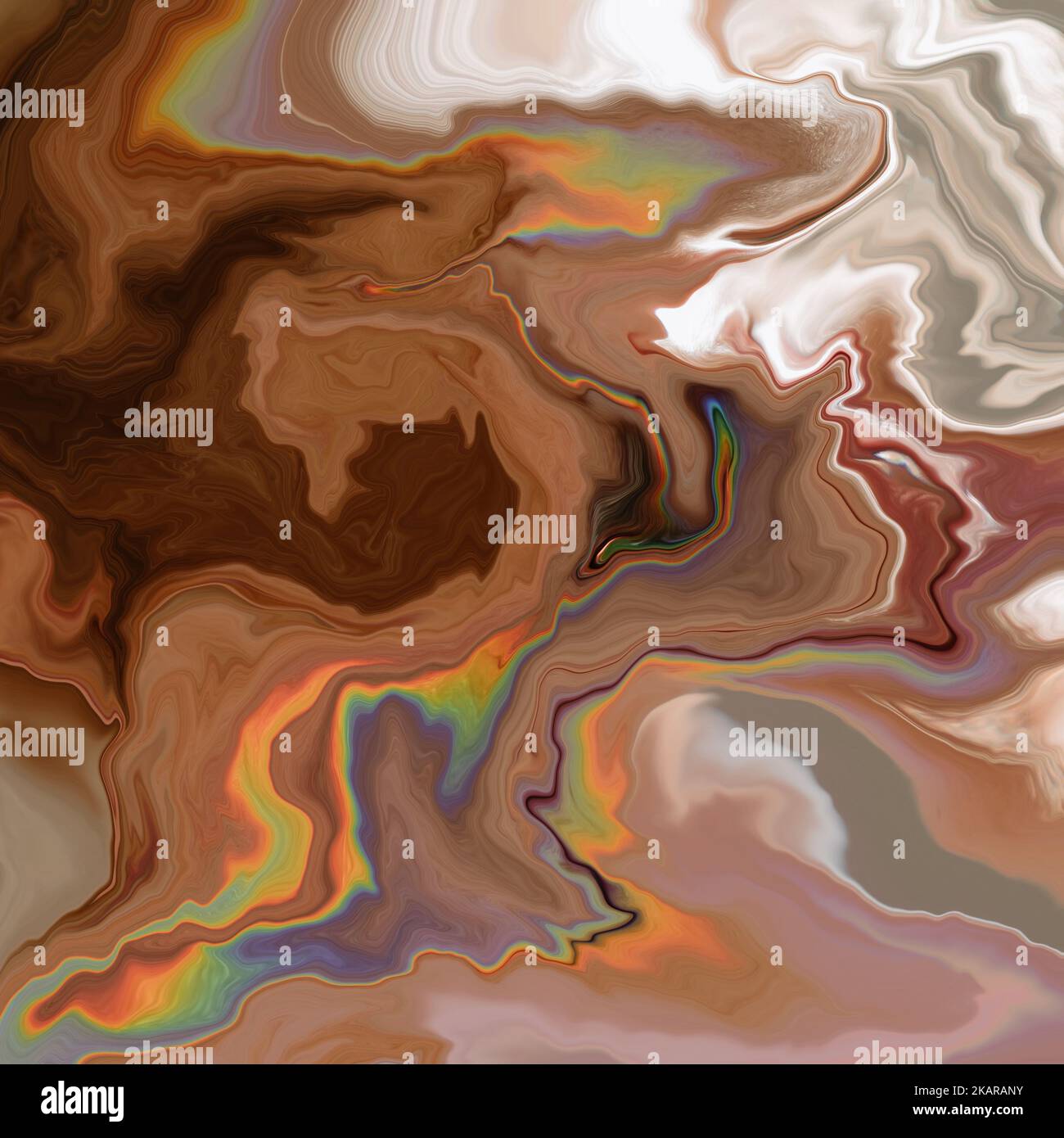 An abstract illustration of a colorful fog background digital art Stock ...