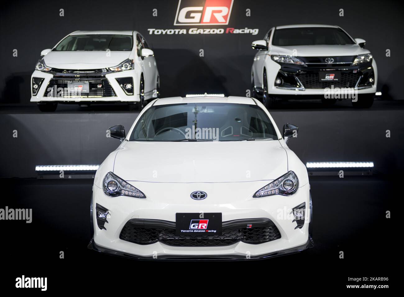 Toyota Motors and GAZOO Racing Company presents the GR86 vehicle during ...