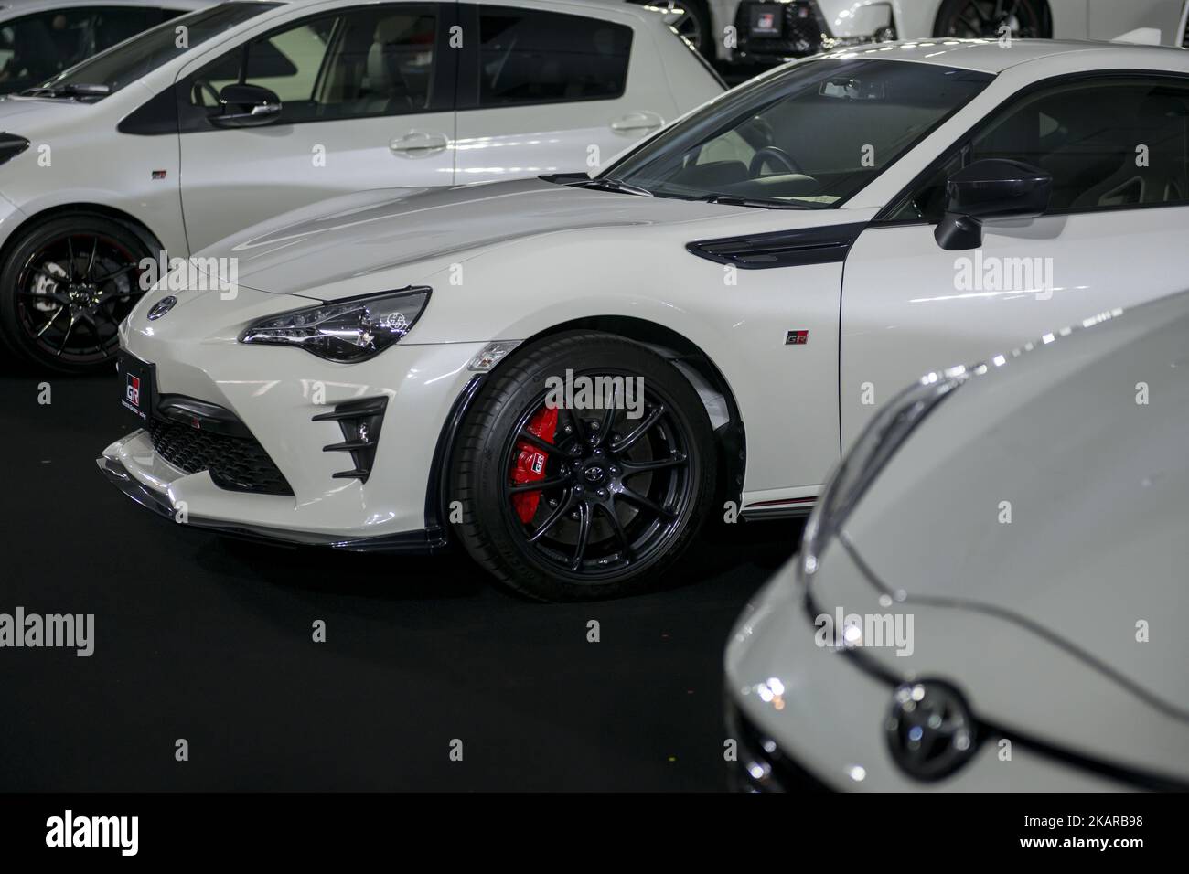 Toyota Motors and GAZOO Racing Company presents the GR86 vehicle during ...