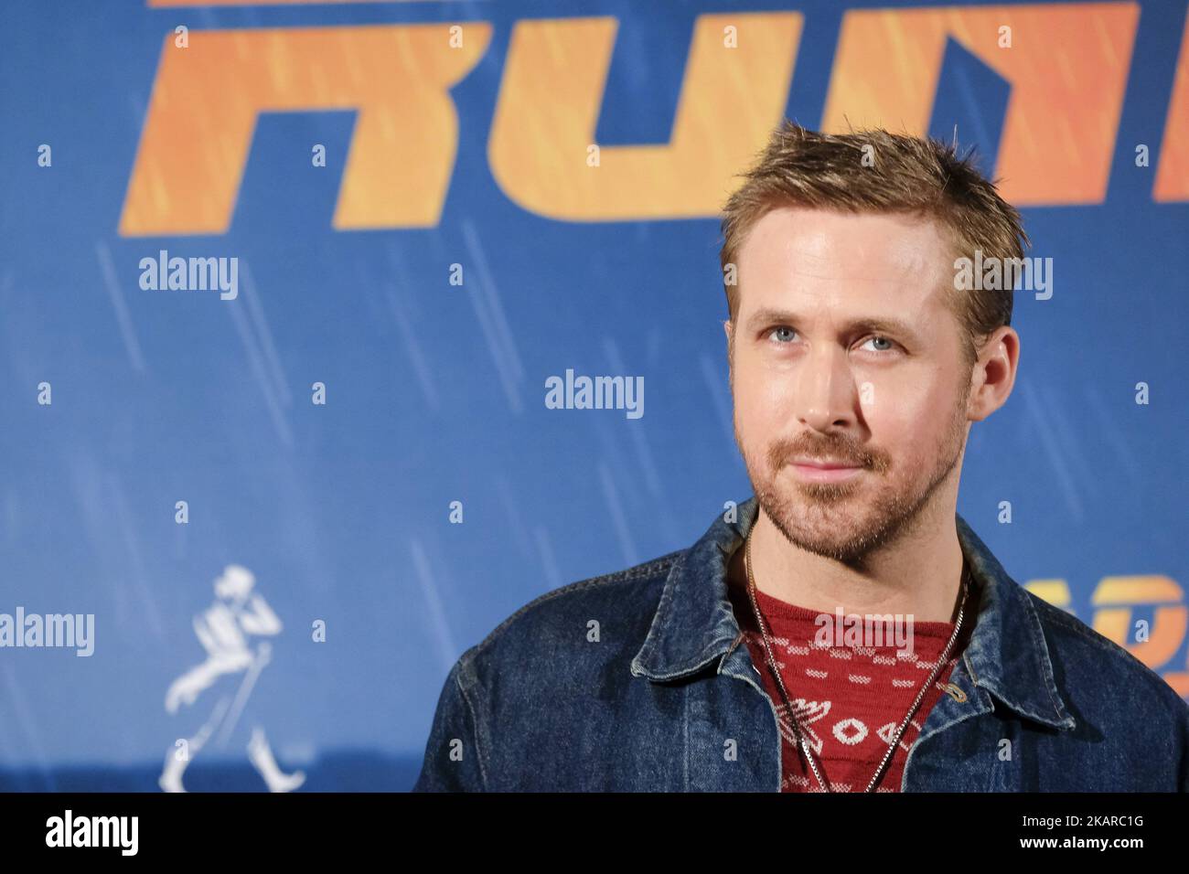Canadian actor Ryan Gosling poses during the photocall of the film ...