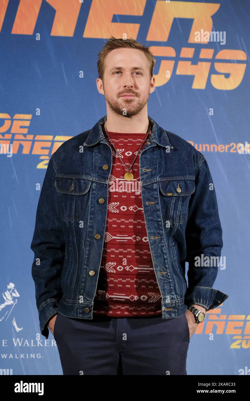 Canadian actor ryan gosling hi-res stock photography and images - Alamy