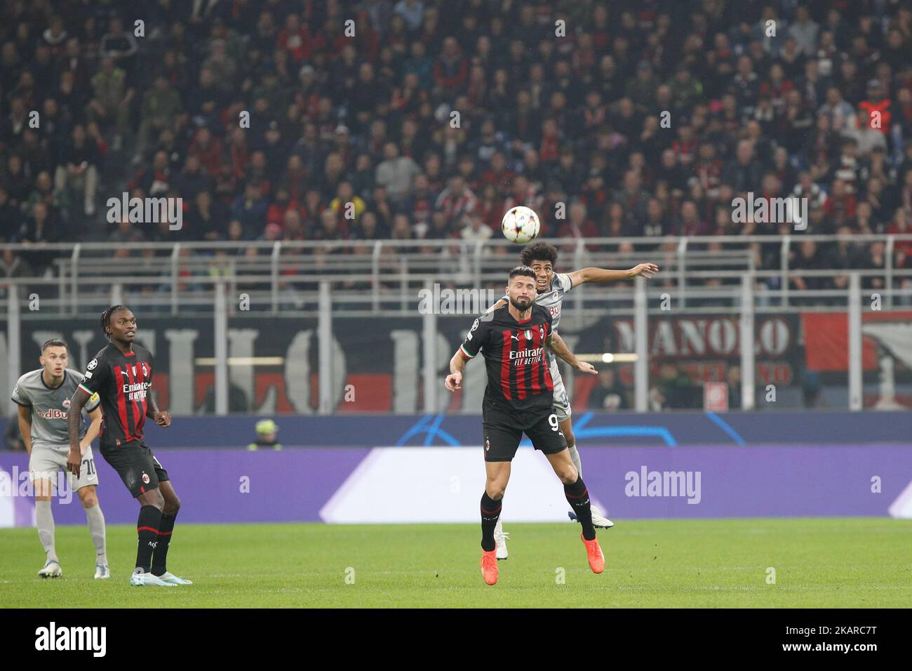 Milan, Italy. 2nd Nov, 2022. Italy, Milan, nov 2 2022: Olivier Giroud ...