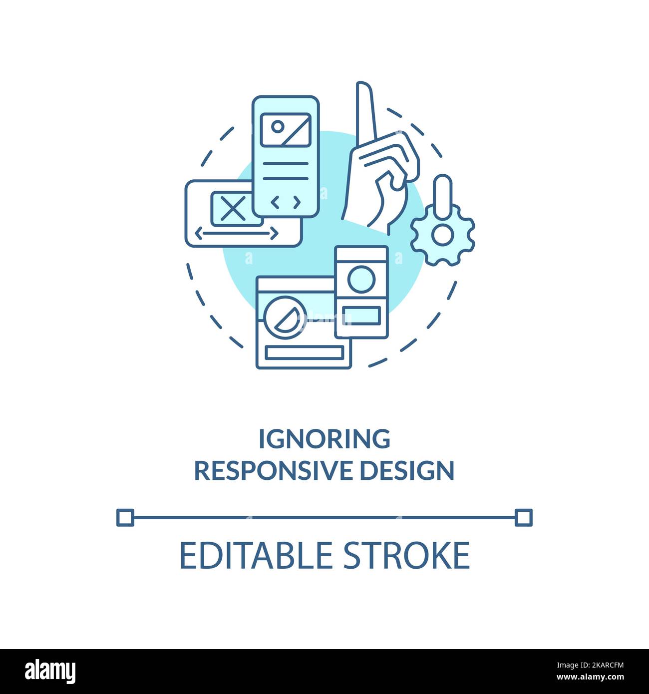 Ignoring ignore Stock Vector Images - Alamy