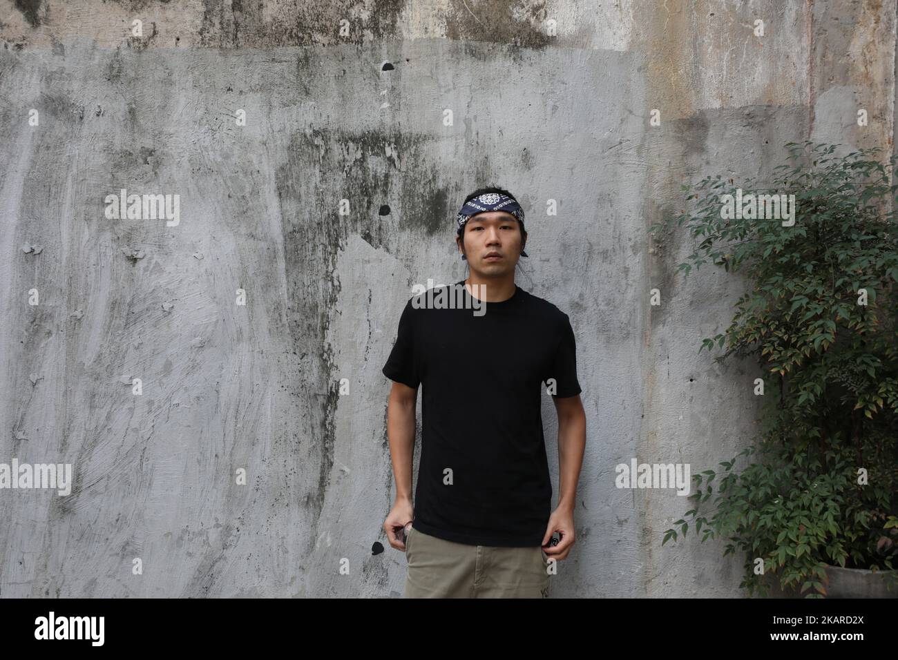 Film maker Jun Li photographed in Sheung Wan. 24OCT22 SCMP / Xiaomei Chen Stock Photo - Alamy
