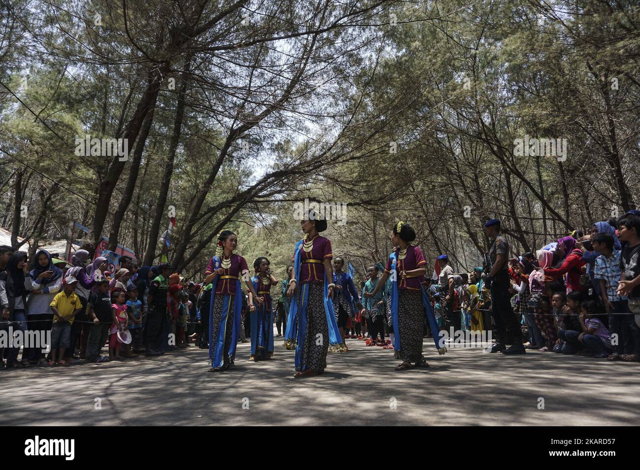 Javanese people follow the ritual ceremony of labuhan 1st Suro ...