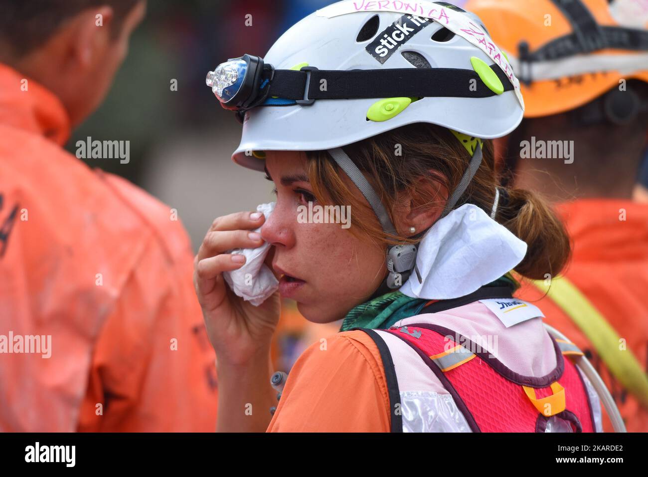 People crying during earthquake hi-res stock photography and images - Alamy