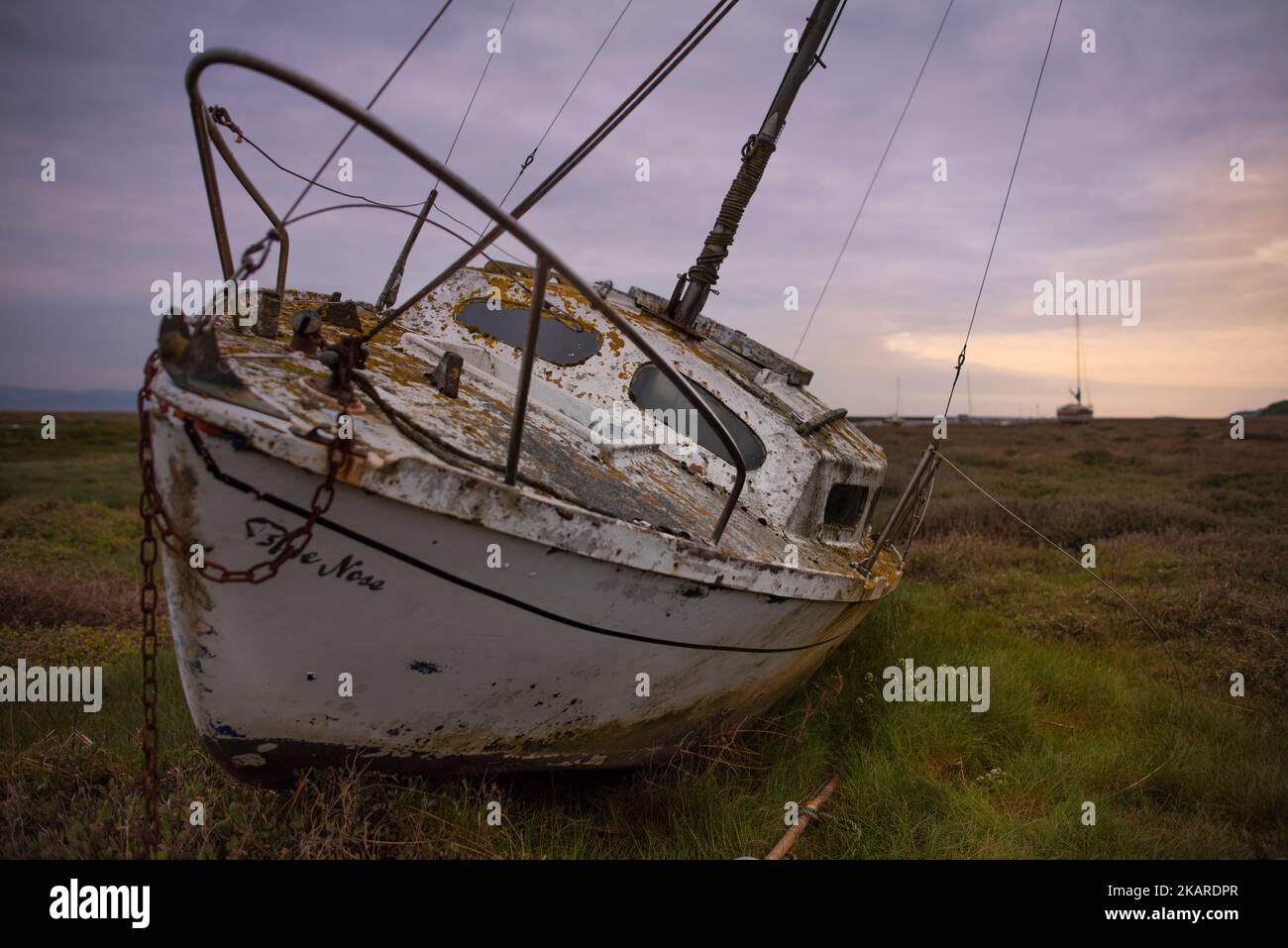 Old ship during sunset hi-res stock photography and images - Alamy