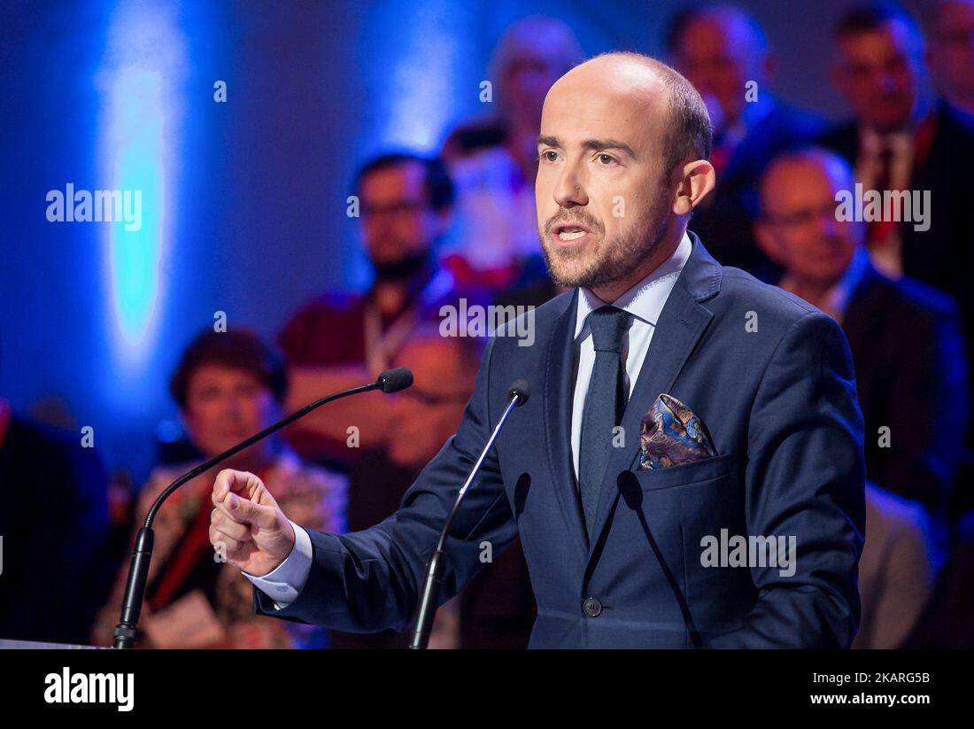 Borys Budka from Civic Platform party (PO) in Warsaw, Poland on 01 July ...