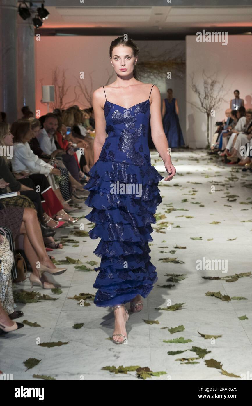 Model parade during the haute couture show of the TOT HOM 2017 in the ...