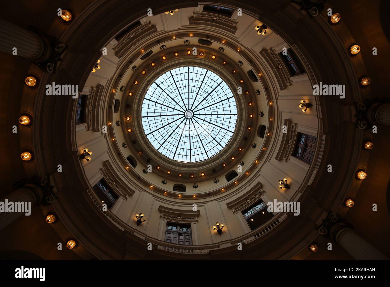 Rio de Janeiro, Brazil, September 27, 2017: Internal view of the ...