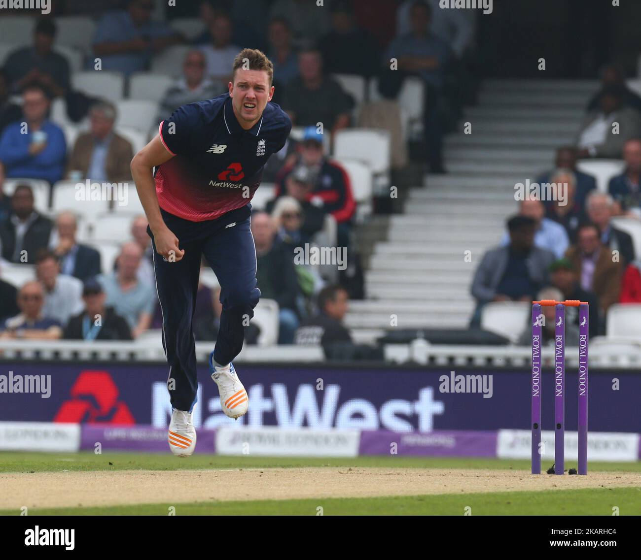 England's Jacob(Jake)Ball during 4th Royal Le28ondon One Day ...