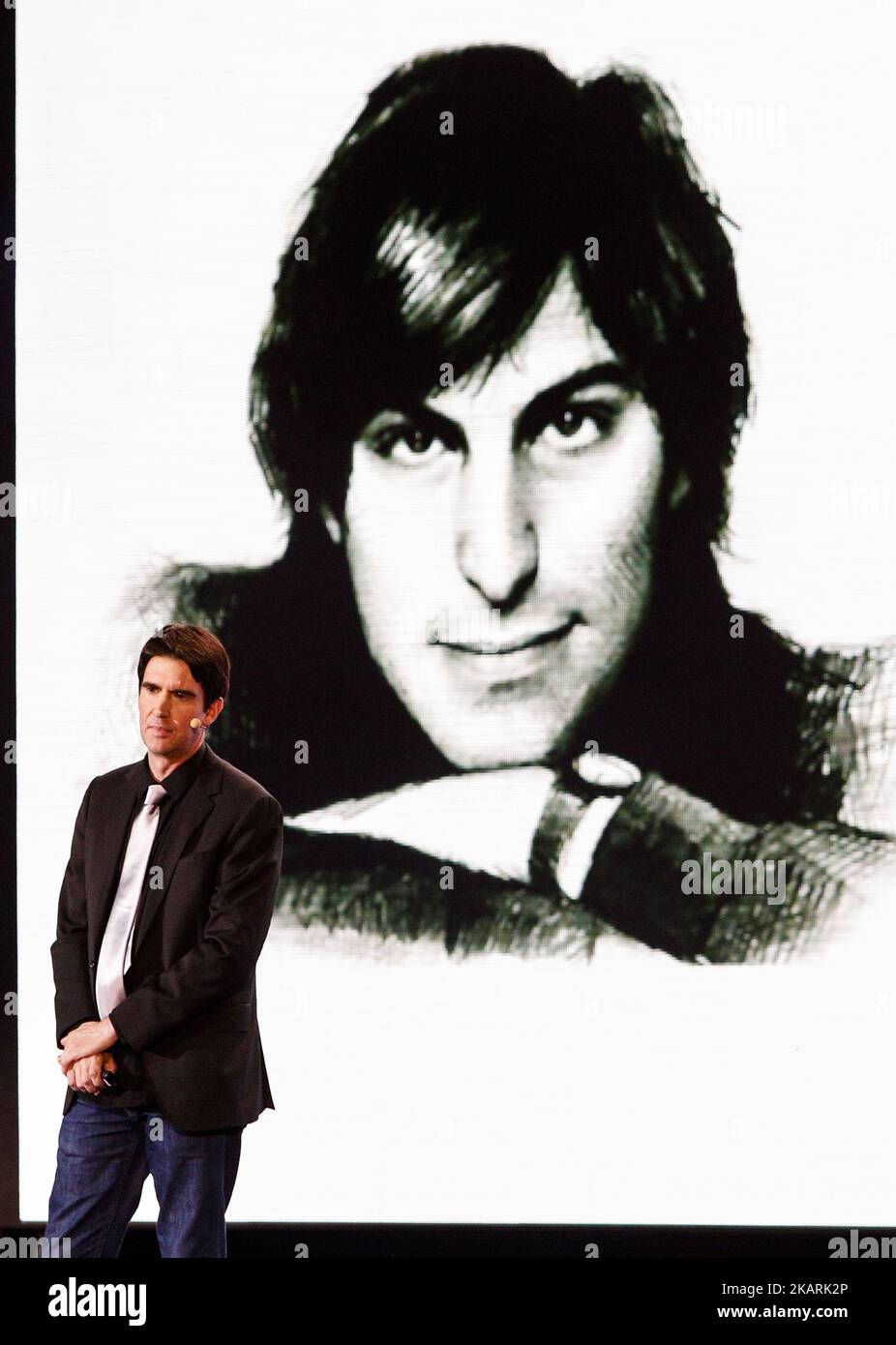 Steve Jobs Portrait Young