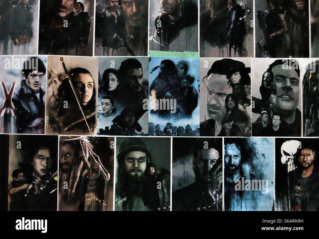 Demon artwork hi-res stock photography and images - Alamy