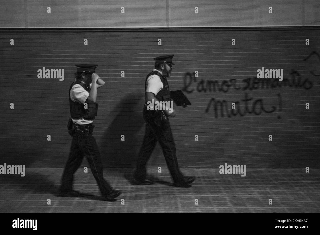Mossos desquadra Black and White Stock Photos & Images - Alamy