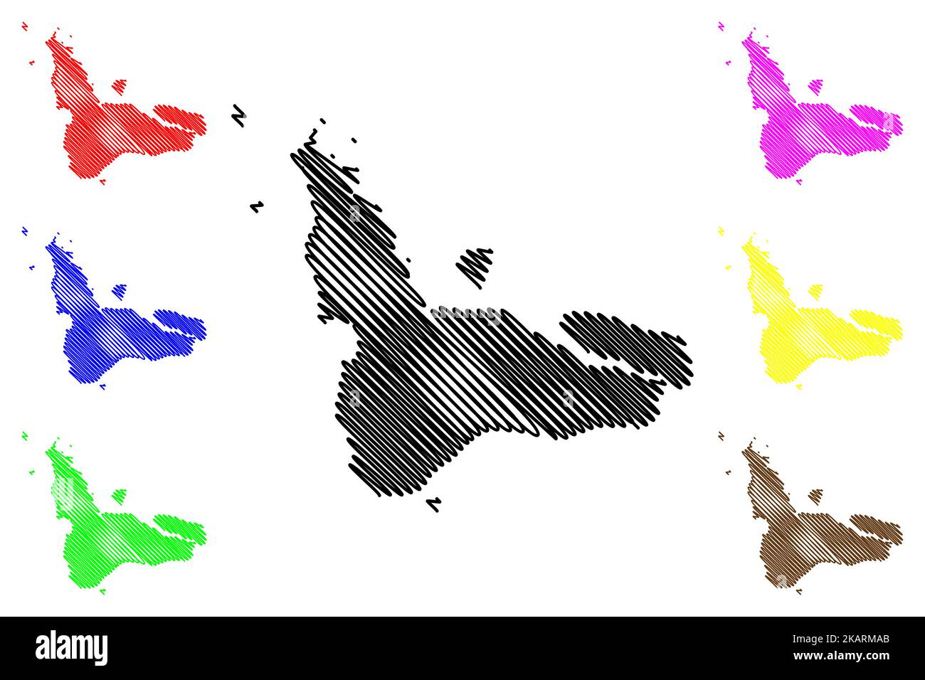 Saganthit or Sellore Island (Republic of the Union of Myanmar, Burma ...