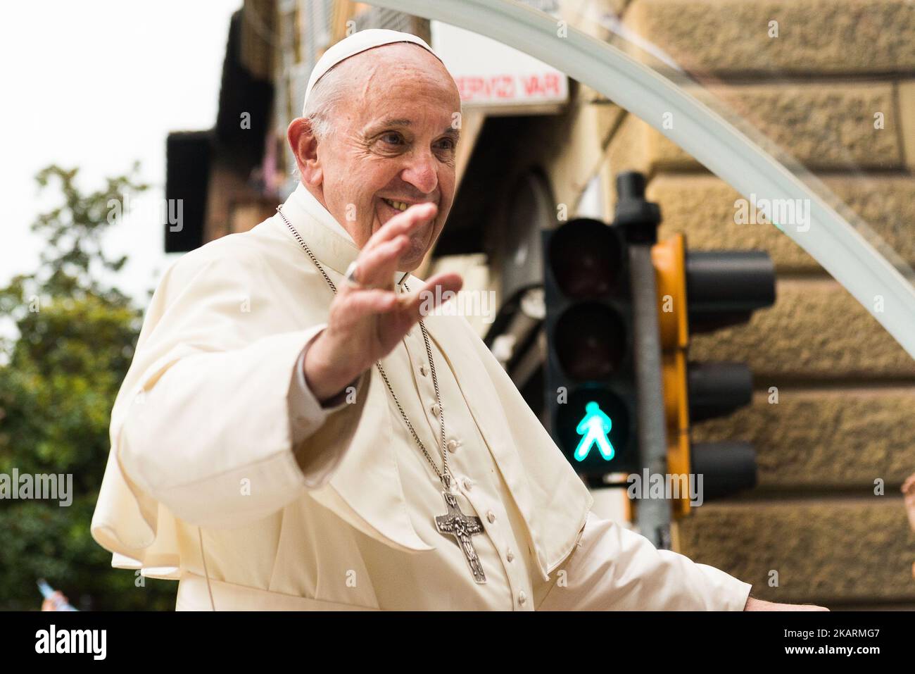 Pope Francis’ visit in San Domenico Square, Bologna, Italy, 1st October ...