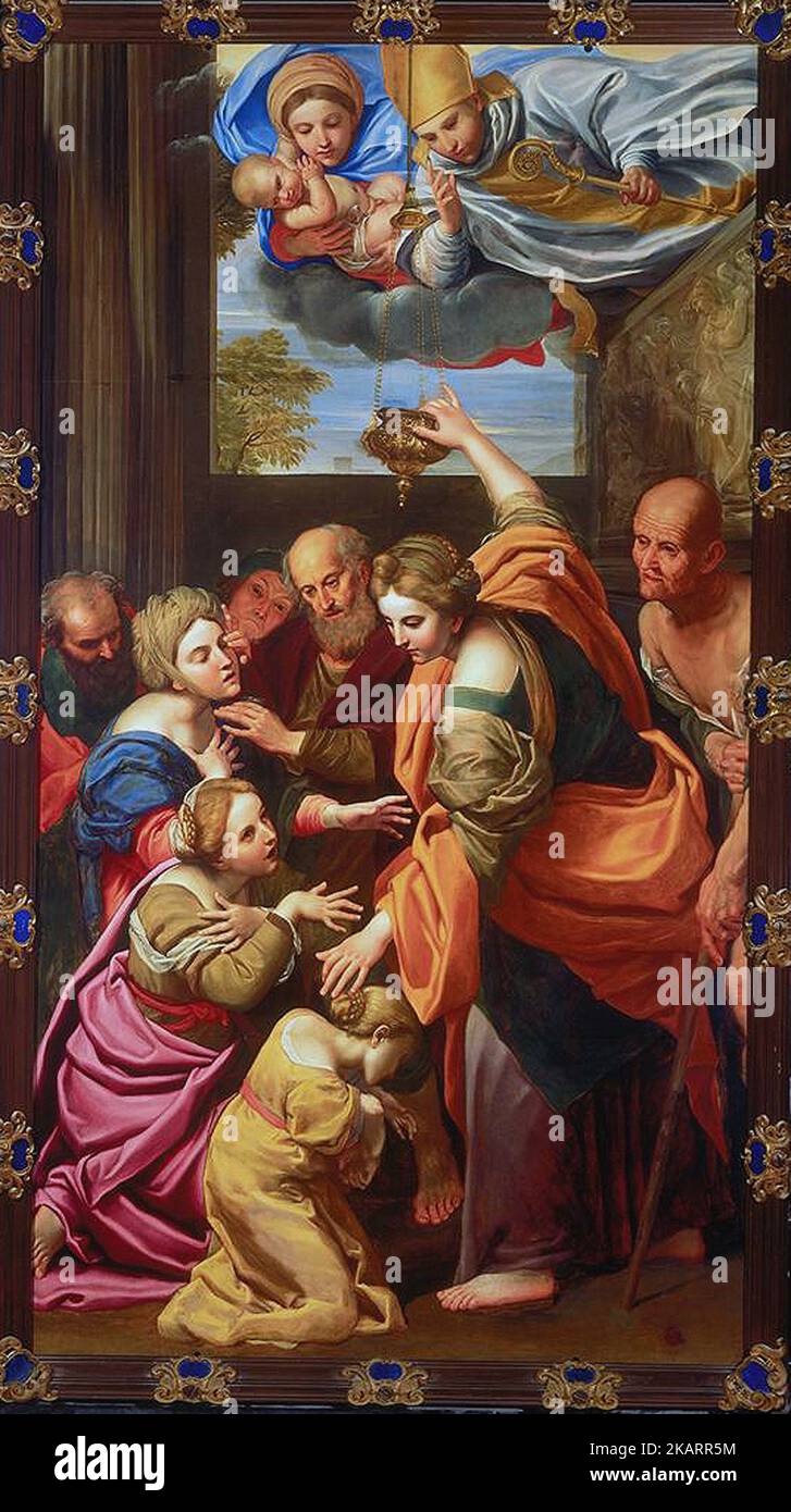 Vintage Italian Renaissance artwork Stock Photo - Alamy