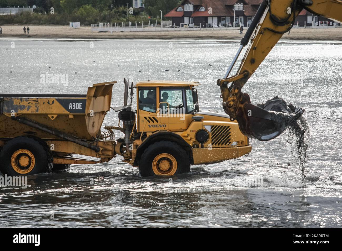 Operation of dredging of Gdansk Bay (Baltic Sea) by the Sopot pier ...