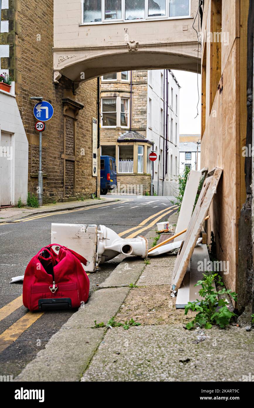 Fly tipping garbage hi-res stock photography and images - Alamy
