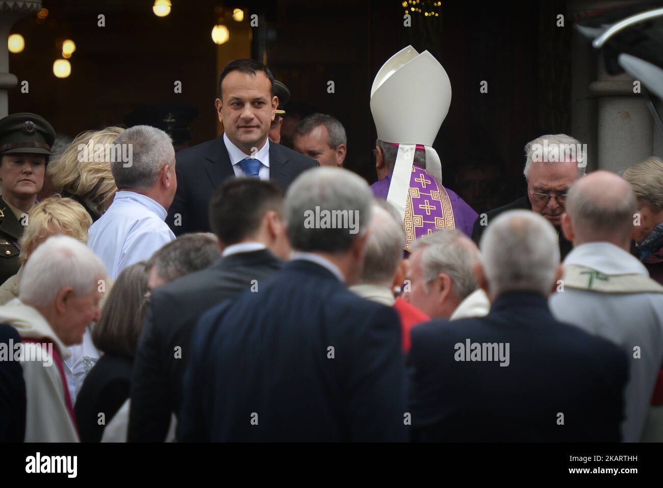 Fine gael leader leo hi-res stock photography and images - Alamy
