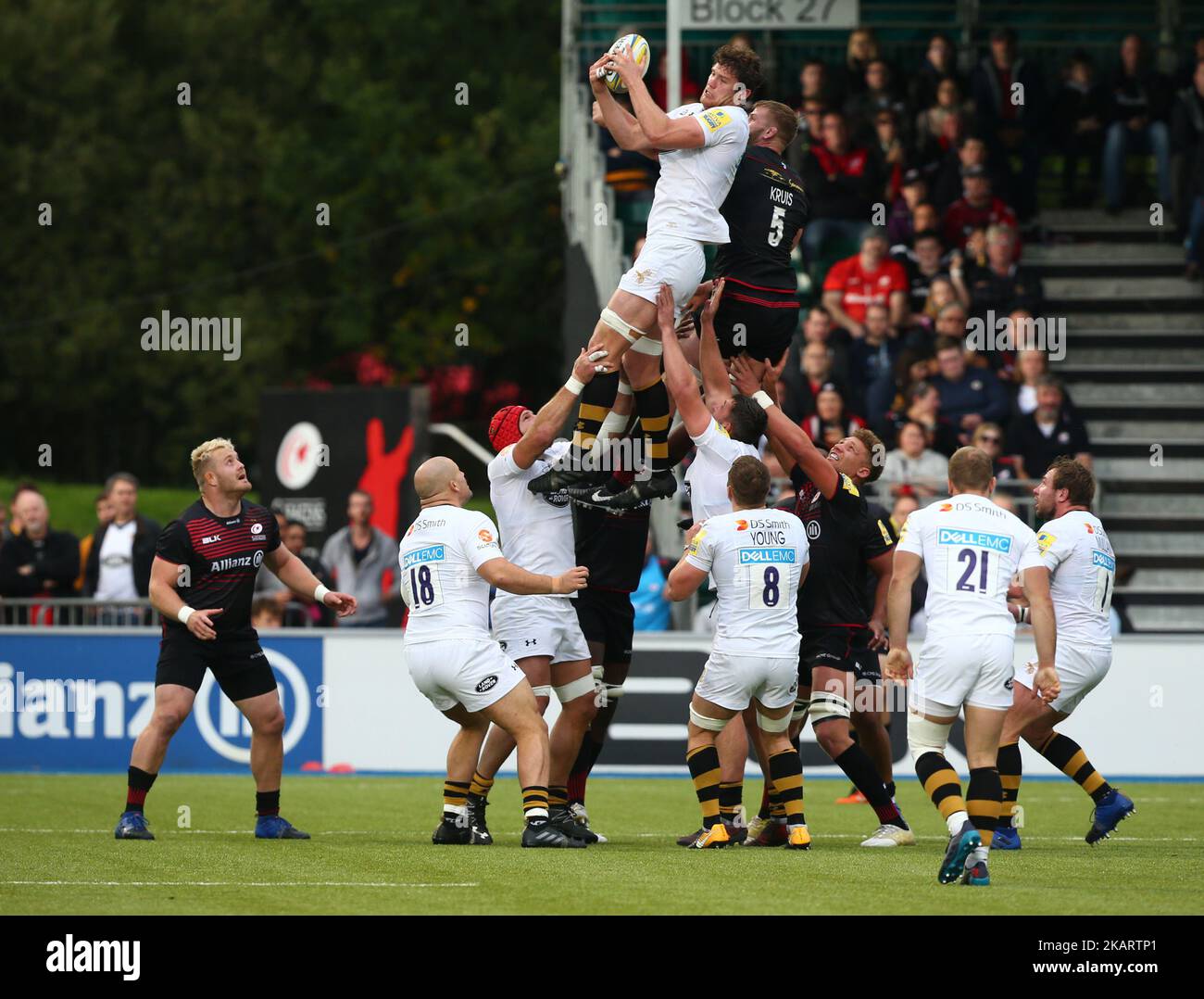 Will Rowlands of Wasps RFC during the Aviva Premiership match between ...