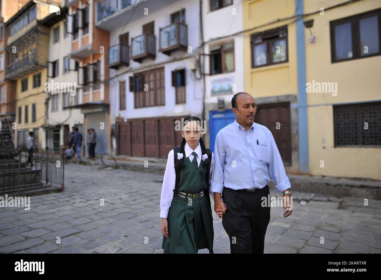 Kumari as schoolgirl hi-res stock photography and images - Alamy