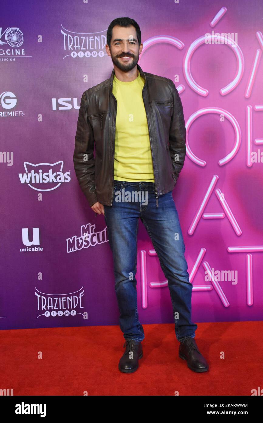 Manuel Balbi is seen attending at red carpet of 'Como Cortar a tu Patan ...