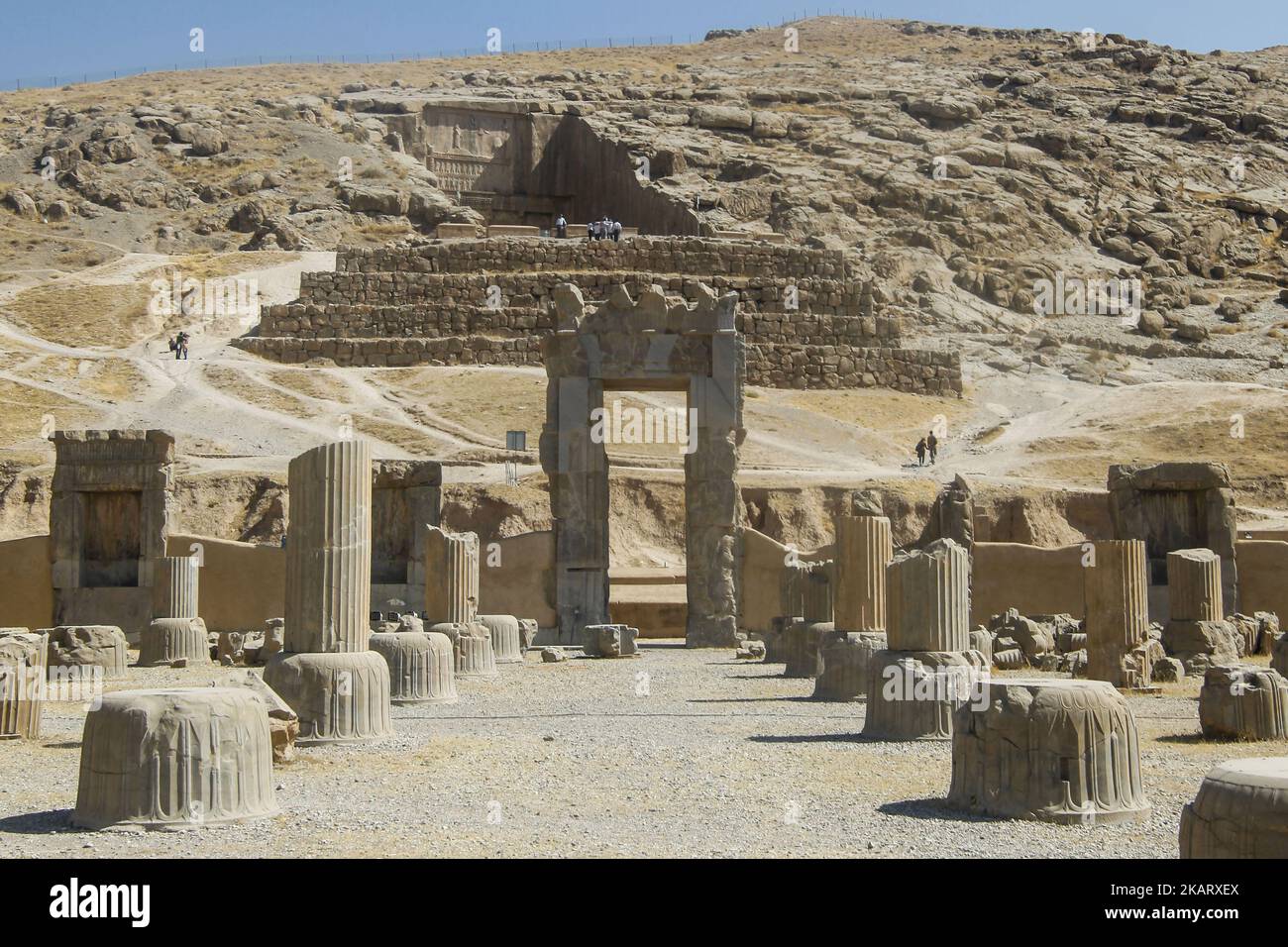 Ancient Persepolis, a capital of the Achaemenid Empire 550 - 330 BC in ...